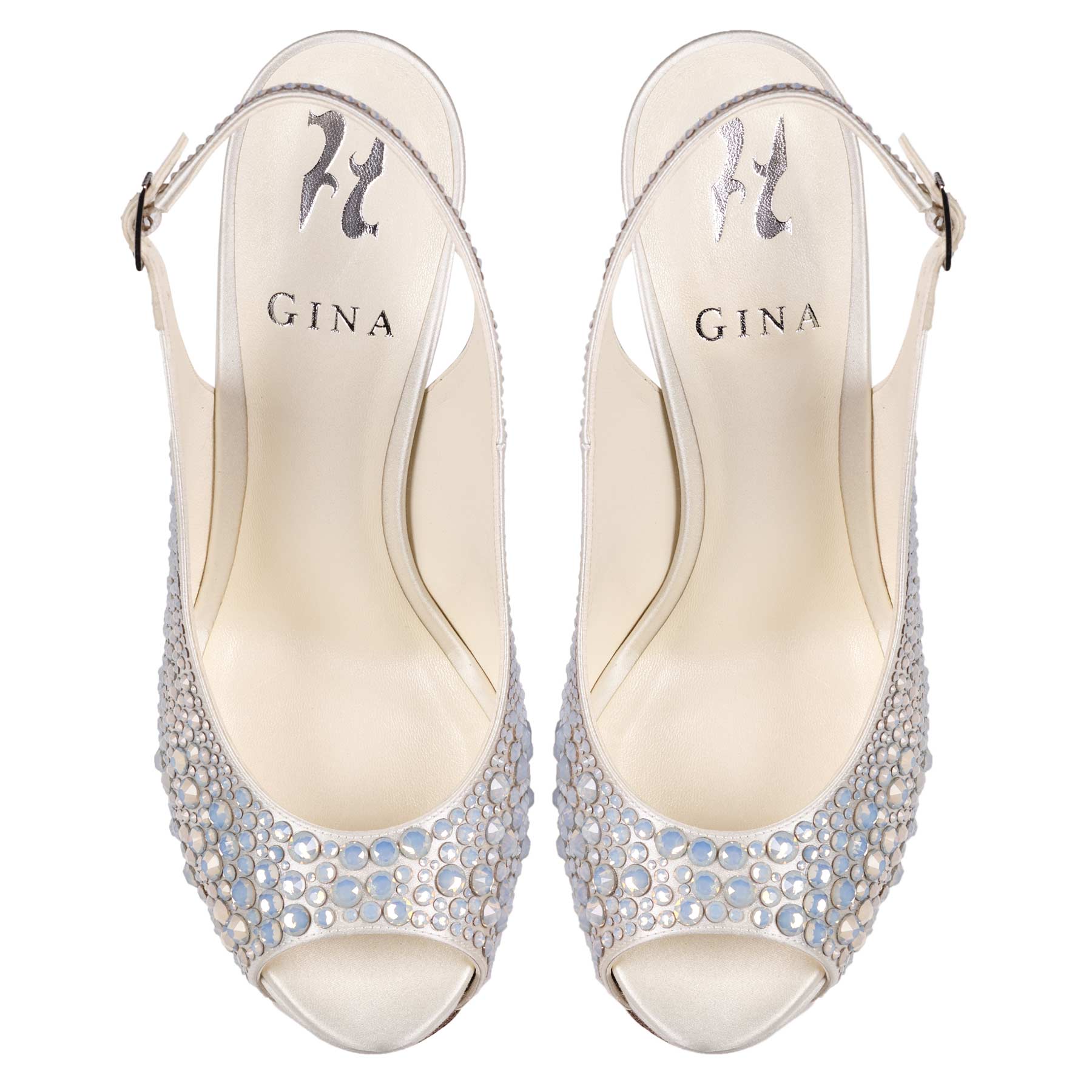 GATSBY in Cream Satin - GINA