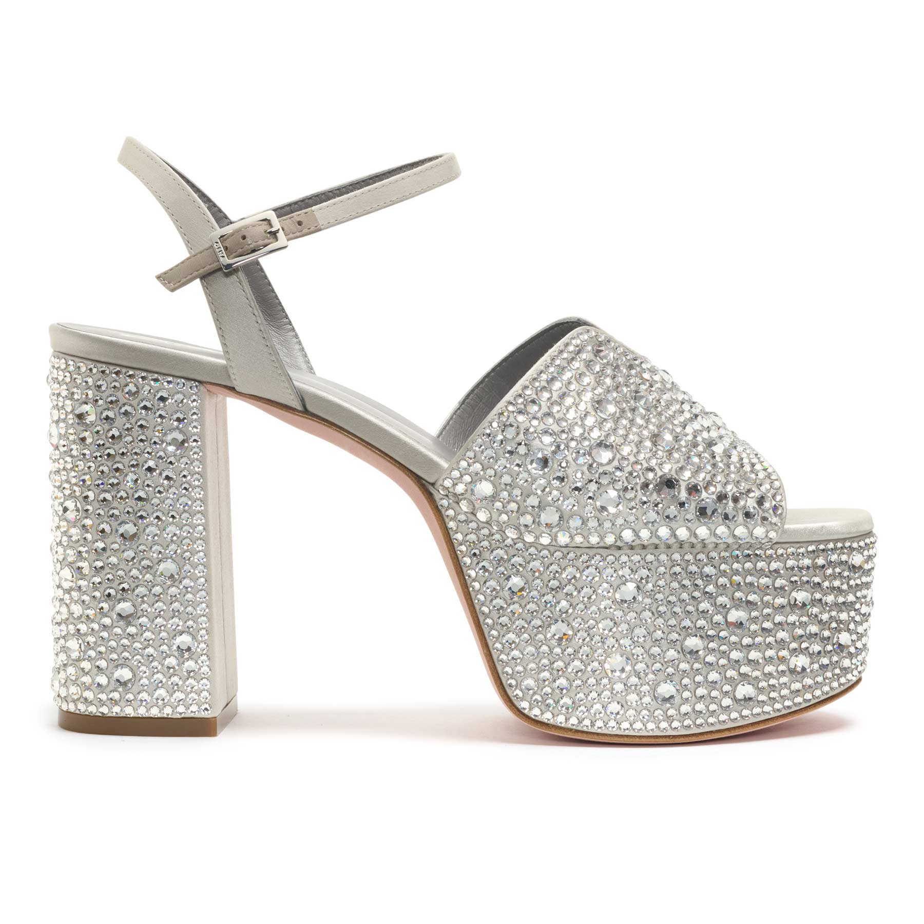 POSITANO Light Grey Satin - GINA