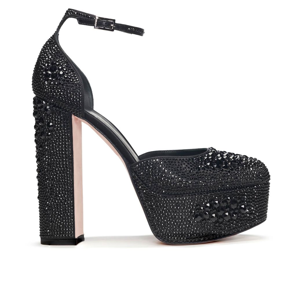 JASMINE Black Satin - GINA